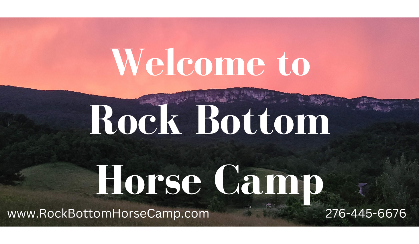 Rock Bottom Horse Camp